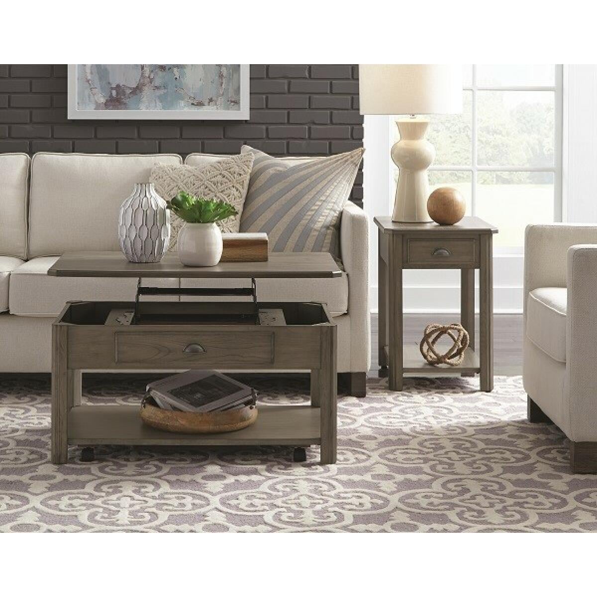 Lakeland Oak Lift Top Cocktail Table – Dungey's Furniture & Floors